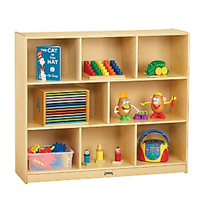 Jonti-Craft 0469JC Mega Mobile Single Storage Unit Shelf - Kids Classroom Shelves