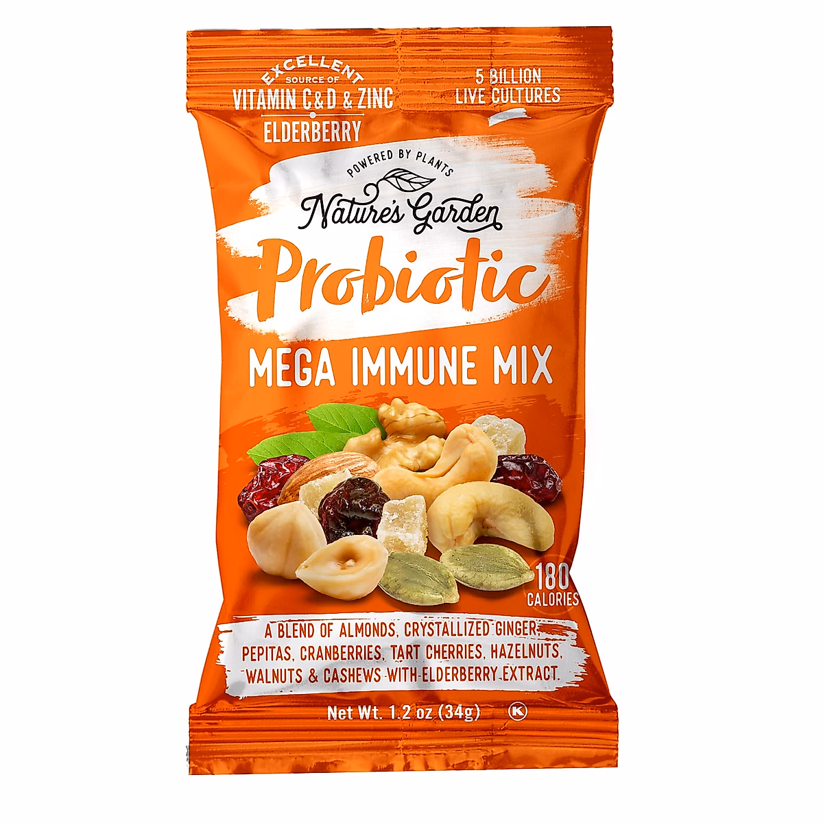 Nature's Garden Probiotic Immune Snack Packs - 28.8 oz.