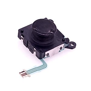 Deal4GO Analog Joystick Control Button Rocker Thumbstick replacement for PS Vita 2000 2001 PSV 2000 Slim PCH-2000 (Black)