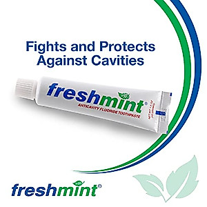 144 Tubes of Freshmint® 1.5 oz. Anticavity Fluoride Toothpaste, Tubes do not Have Individual Boxes for Extra Savings