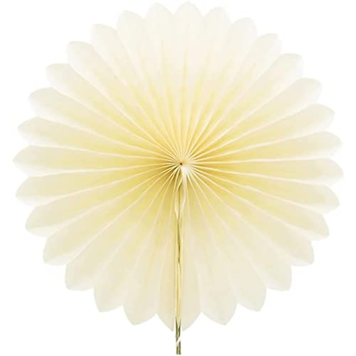 Mint Gold Birthday Decorations for Women Mint Cream Gold Polka Dot Paper Fans for Trial Baby Shower Decorations Mint Gold Wedding/Mint First Birthday Bridal Shower Decorations