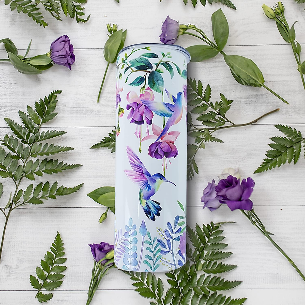 Mofvugz Hummingbird Tumbler-Hummingbird Gifts for Women,Bird gifts for Bird Lovers Women,Bird Watching Gifts-Hummingbird Decor-Gift Ideas,for Women-Hummingbirds Floral