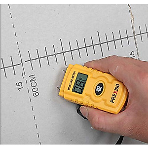 PREXISO PMX-42A Moisture Meter, Stainless Steel Prongs, LCD Screen, Auto (Single Pack)