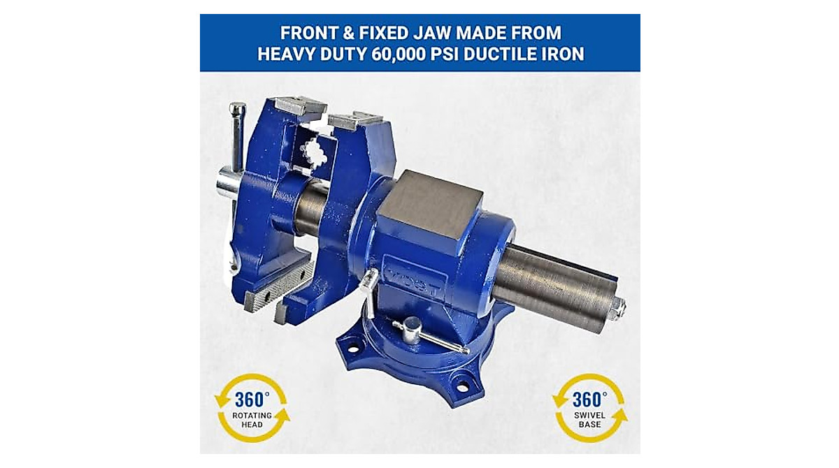Yost Vises 750-E Multi-Jaw Rotating Vise – Secure & Versatile