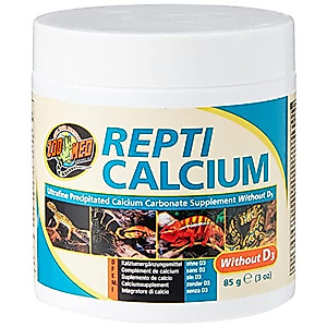 Zoo Med ReptiCalcium Without D3, 3 oz.