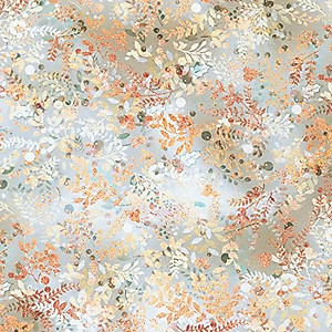 Quilt Kit - Festive Panels - 54" X 54" Festive Beauty Wreath Block Quilt - Top & Binding