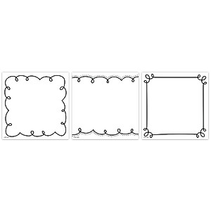 Creative Teaching Press Loop-de-Loop Cards 6" Designer Cut-Outs (8767)