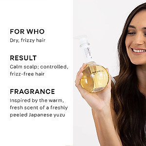 NATURELAB. TOKYO Perfect Smooth Shampoo: Eco-Friendly Refill Pouch: Weightless Frizz Control for Smoother, Healthier Hair and Scalp I 22.9 FL OZ / 680ml