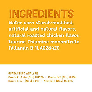 Friskies Purina Lil' Gravies Roasted Chicken Flavor Cat Food Complement - (16) 1.55 oz. Pouches