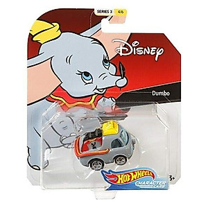 2019 Hot Wheels Disney Pixar Character Cars- Dumbo 1/64 Diecast Model Toy Car