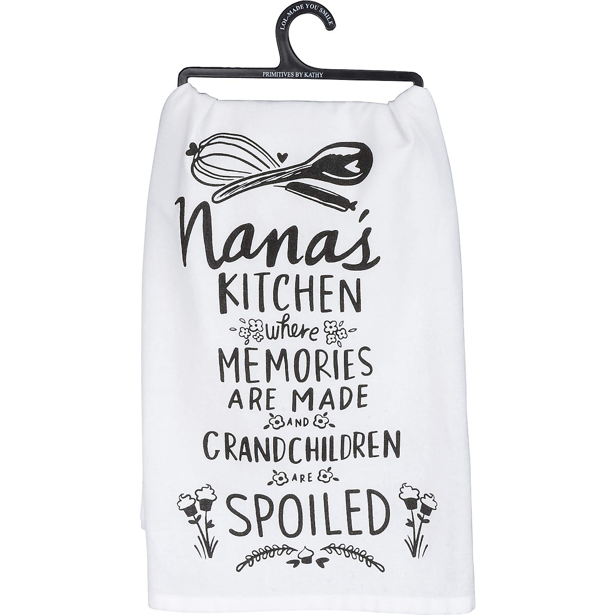 Primitives by Kathy Nana Towel Set - Nana is The Name Spoiling and Nana's Kitchen Where Memories