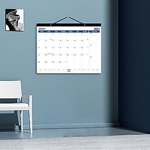 2023-2024 Desk Calendar, 18 Month Desk Calendar/Wall Calendar Combo, 22" x 17", January 2023-June 2024, Highlight Holidays, Planning Calendar, Thick Paper