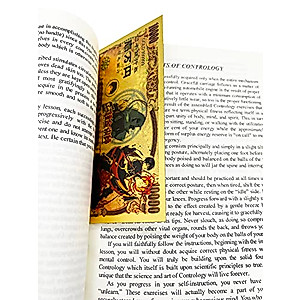 YJacuing Anime Fullmetal Alchemist Gold Coated Banknote, FA Limited Edition Collectible Bill Bookmark (6 PCS)
