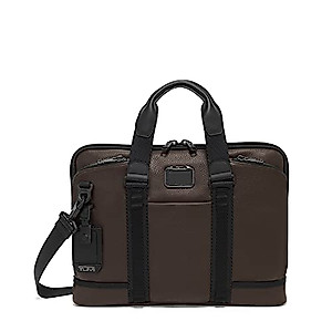 TUMI - Alpha Bravo Academy Briefcase - Dark Brown