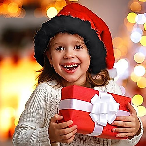 Lusofie Shaggy Plush Faux Fur Fabric Precut Strips 2x71inch Black Fur Fluffy Fuzzy Craft Fur for Gnomes Beard Santa Claus Hair Dwarf Cosplay Costume DIY Craft Decoration (Black)