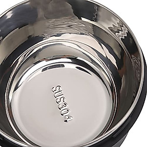 plplaaoo Microwave Ramen Bowl Set,Ramen Soup Bowl Air Tight Lid,Stainless Steel Noodle Bowl Lunch Box Double Layer Ramen Bowl with Handle Lid Fork and Spoon for Office Workers Students(Black)