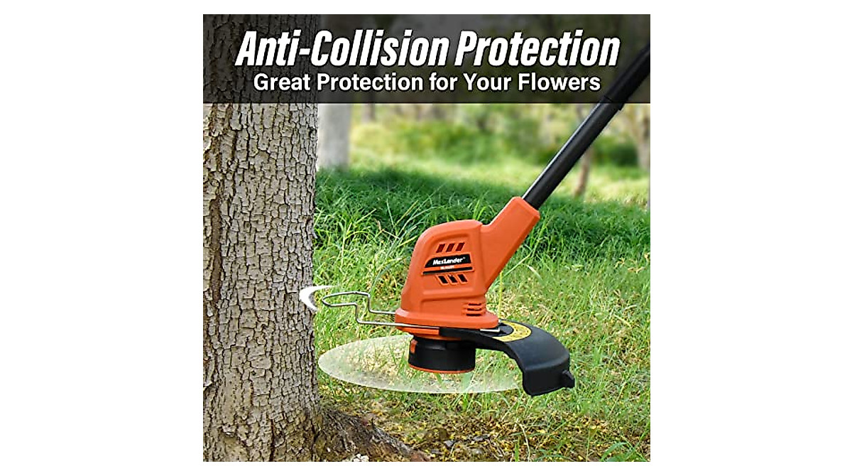 MAXLANDER 2-in-1 Cordless Weed Wacker & Edger | Lightweight