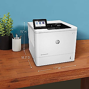 HP LaserJet Enterprise M610dn Monochrome Printer with built-in Ethernet & 2-sided printing (7PS82A)