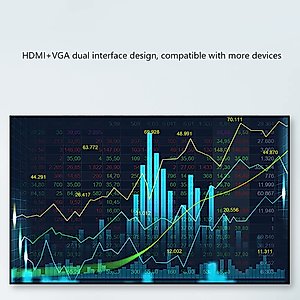 Port Expander USB C Hub 9-in-1 with 4K HDMI, VGA, 3 USB 3.0, PD 87W, SD/TF Card Reader, Gigabit Ethernet USB C Multiport Adapter USB Splitter