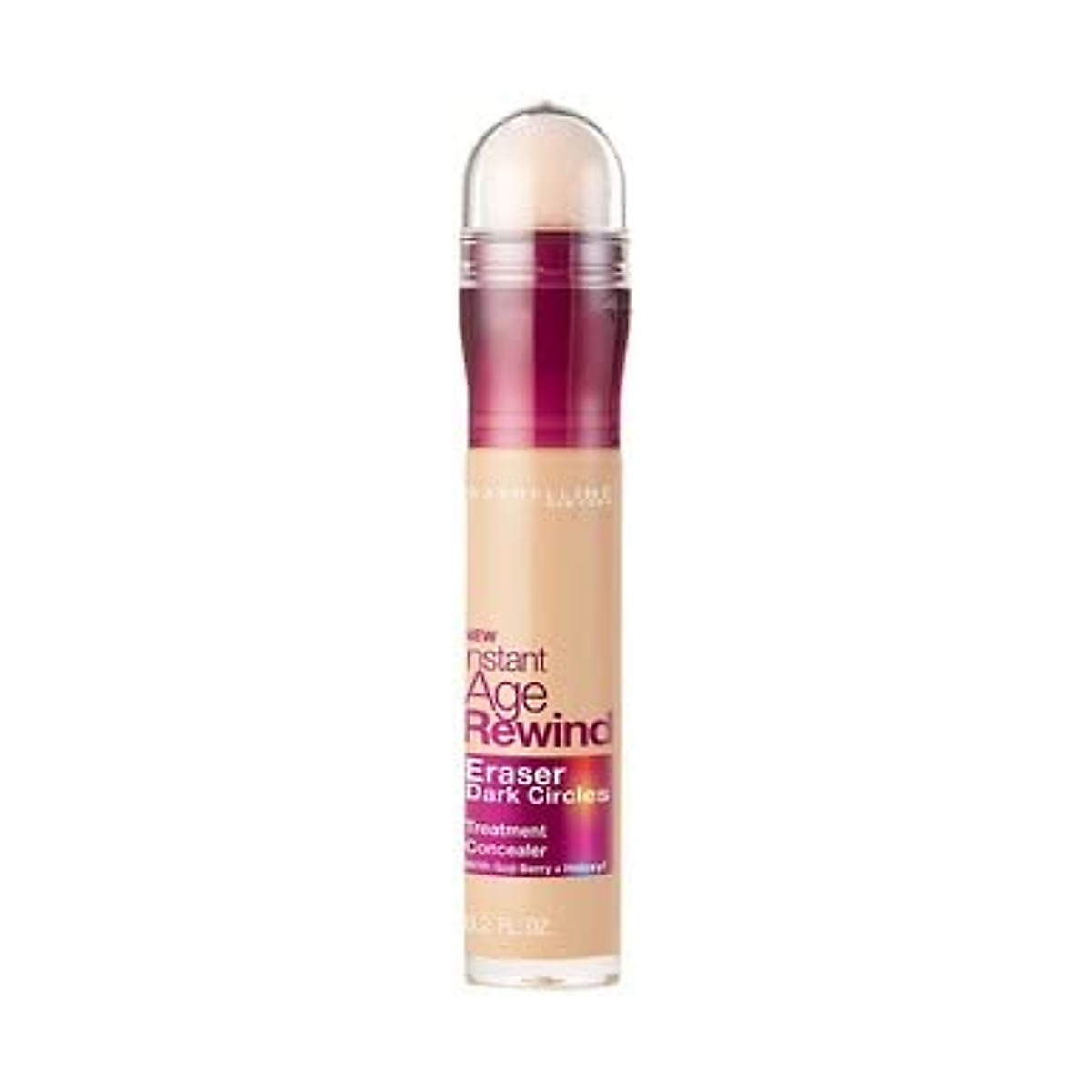 Maybelline Instant Age Rewind Eraser Dark Circles Treatment Concealer, Light 0.2 oz (Pack of 2)