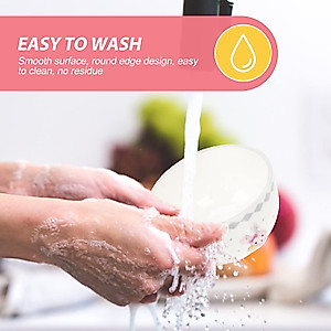 SOIMISS Easter Bowl Ceramic Bunny Candy Dish Easter Basket Rabbit Candy Bowl Snack Appetizers Porridge Soup Bowl Salad Bowl Spring Party Home Restaurant Use