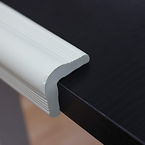 Beauty Pear Baby Proofing Corner Guards & Edge Protectors (6.6 Feet, 8 Corners) Pre-Taped Table Corner Protector, Safe Edge Corner Cushion(2513)