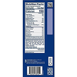 CLIF Kid Zbar - Iced Oatmeal Cookie - Soft Baked Whole Grain Snack Bars - USDA Organic - Non-GMO - Plant-Based - 1.27 oz. (18 Pack)