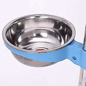 Stainless Steel Trolley - Double Trolley Care Dressing Medical Tray Trolley Clinic Beauty Practical