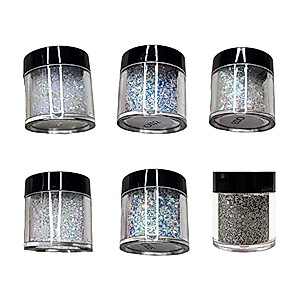 Resin Glitter Powder Sequins Flakes Holographic Fine Glitter Nail Glitter Sequins for Resin Crafts