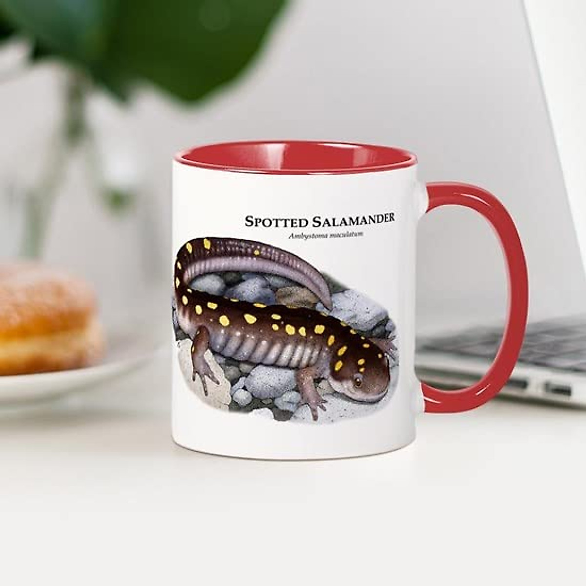 CafePress Spotted Salamander Mug Ceramic Coffee Mug, Tea Cup 11 oz