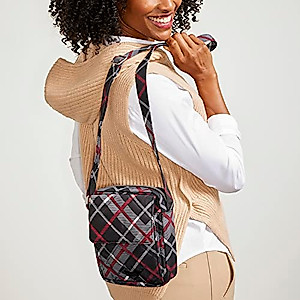 Vera Bradley Performance Twill Small Crossbody Purse, Classic Navy