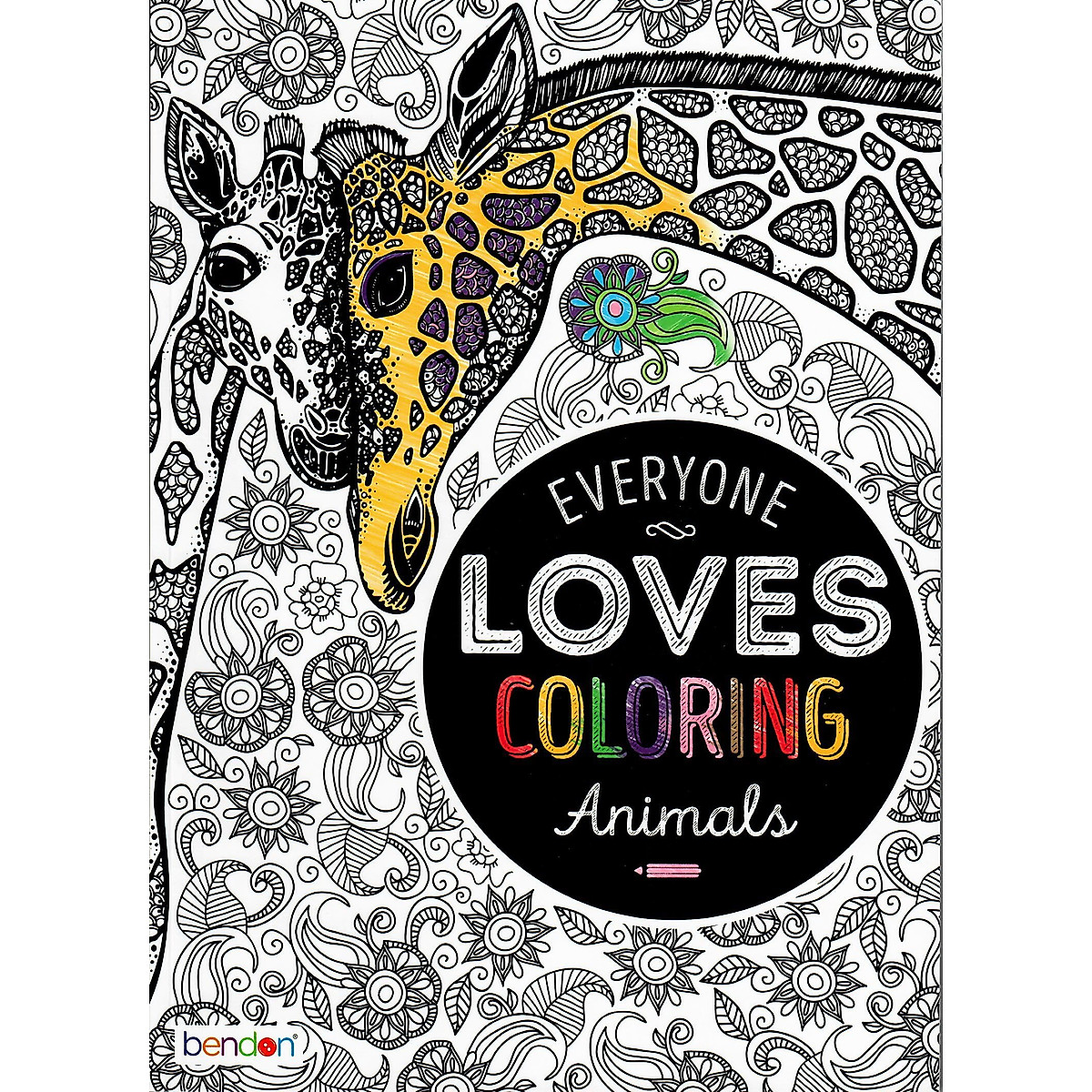 Bendon 26793 Animals Advanced Coloring Book