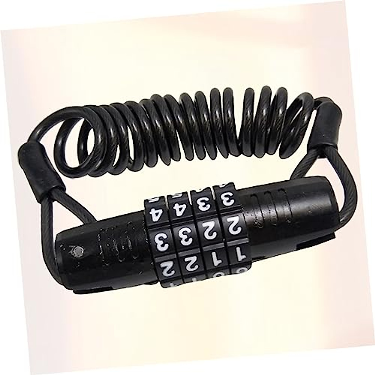 INOOMP 2pcs Lock Password Bike Ground