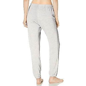 Amazon Essentials Women's Lightweight Lounge Terry Jogger Pajama Pant (Available in Plus Size), Pale Grey, Medium