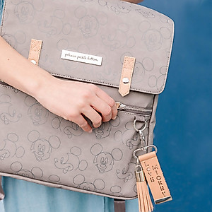 Petunia Pickle Bottom Meta Backpack - Laptop Backpack, Love Mickey Mouse, Unisex, Stylish, Spacious, and Sleek