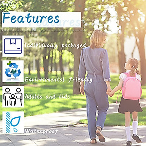 100 Pack Disposable Plastic Toilet Seat Covers,Waterproof Portable Travel Toilet Seat Covers,Toilet Seat Protectors for Toddler Potty Training,Pregnant Mom,Independent Package