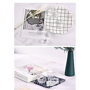 APROFAMILY Emotional Korean Soju Glass Cup with Changing Cherry Blossom Color 4pcs Set Whiskey, tequila, sake, and other alcoholic beverages are available (SOJU(4PCS))