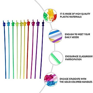 20pcs Mini Hand Pointers Resin Presentation Pointers Handheld Teachers Pointers Teaching Pointers Sticks Classroom Finger Pointer for Elementary School & Kindergarten Teacher