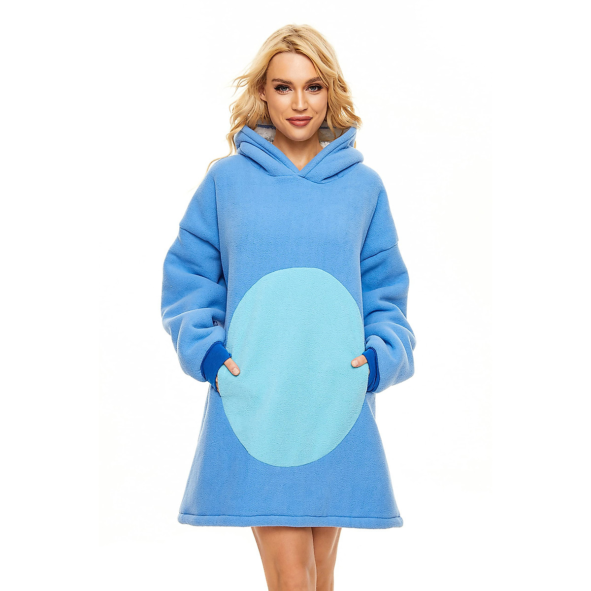 Cute Animals Blanket Onesie Hoodie Soft Warm Comfy Plush Halloween Costumes