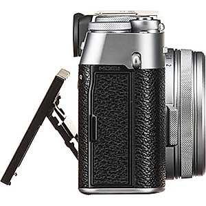 FUJIFILM X100V Digital Camera (Silver) + SanDisk 64GB Ultra SDXC Memory Card, Mini “Gripster” Tripod, Spare Battery, 6 Ft. Micro to Standard HDMI Cable, Manufacturer’s Accessories & More (17pc Bundle)