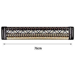 WRAPAHOLIC Wrapping Paper Roll - Black Gold Design for Birthday, Holiday, Baby Shower - 4 Rolls - 30 inch X 120 inch Per Roll