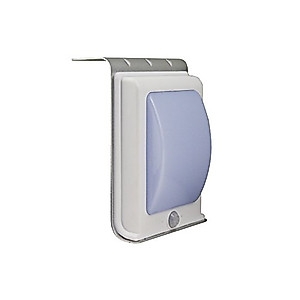 Yohencin Wireless Solar Motion Sensor Light, 16 Bright LED Waterproof Outdoor Solar Security Wall Lights Powered Garden Lamp White (16 LED) (16 LED Curve)