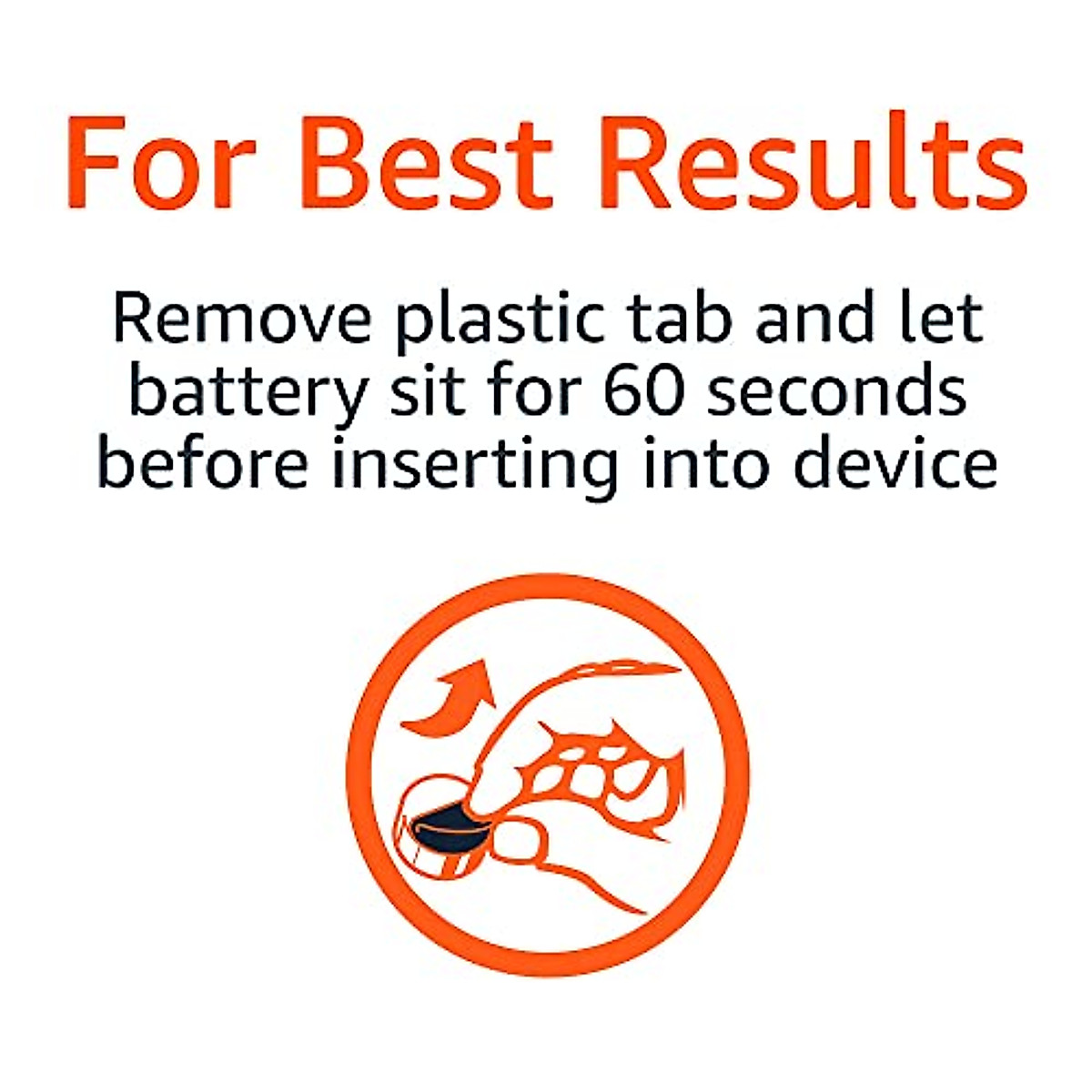 Amazon Basics 1.45 Volt Hearing Aid Batteries, Brown Tab - Pack of 60, Size 312 - Improved Performance