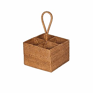 KOUBOO Laguna Bottle Caddy, Honey Brown