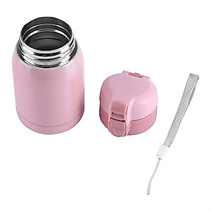 Mini 200ML Stainless Steel Water Bottle, Small Vacuum Insulated Water Bottle Leakproof Sport Tumbler Cup Hot and Cold Water Bottle for Women Girls Gift Milk Tea Lunch
