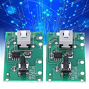 2Pcs SS1208 Solar Lamp String Controller Module Control Circuit Board with Switch 1.2V 100mA 8 Kinds Light Mode Solar Lawn Lamp Control Board