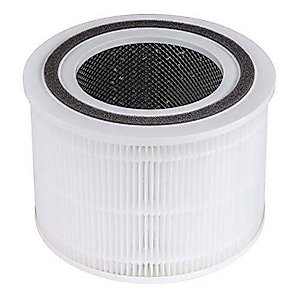 Core 300 Air Purifier Replacement Filter,for LEVOIT 3-in-1 H13 HEPA Pre-filter, Parts # Core 300-RF (White|Filter)
