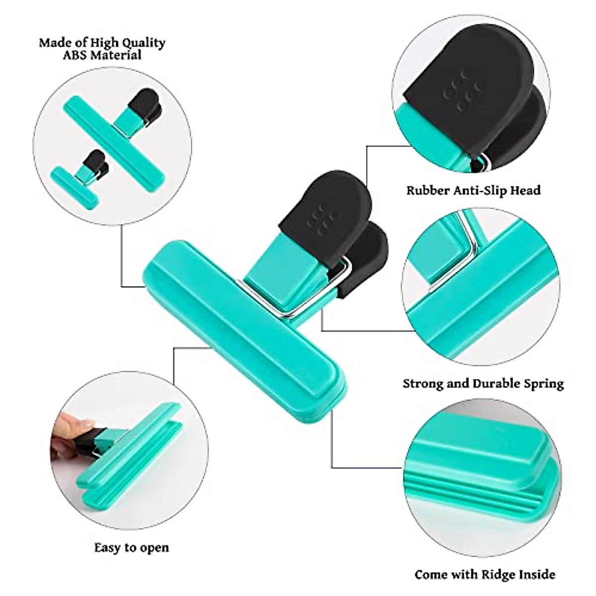 5-Star Compatible Inkjet Cartridge 8 Pack Chip Bag Clips