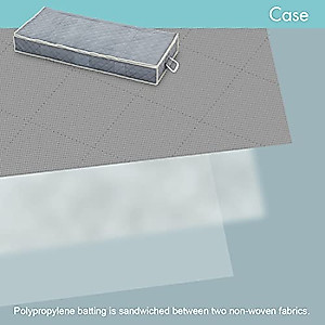 Astro 001-14 Kimono and Yukata Storage Case, Non-woven, Pockets, 5-pieces, Gray