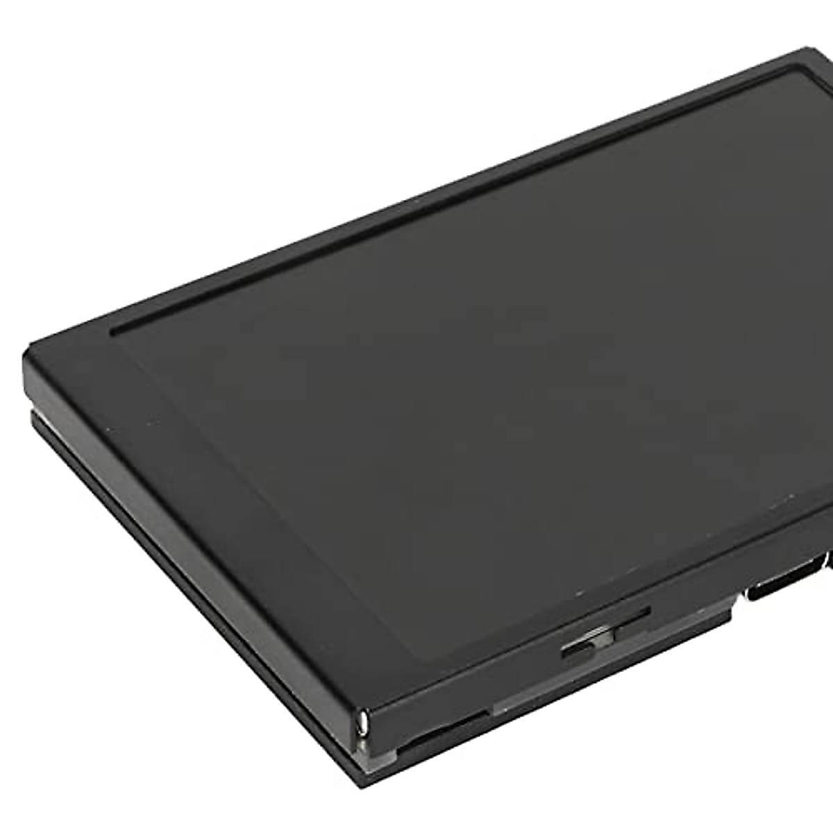 Computer Temp Monitor, Mini Screen IPS Full View Display USB Type C Interface PC Temperature Display 3.5in for Home(Black)